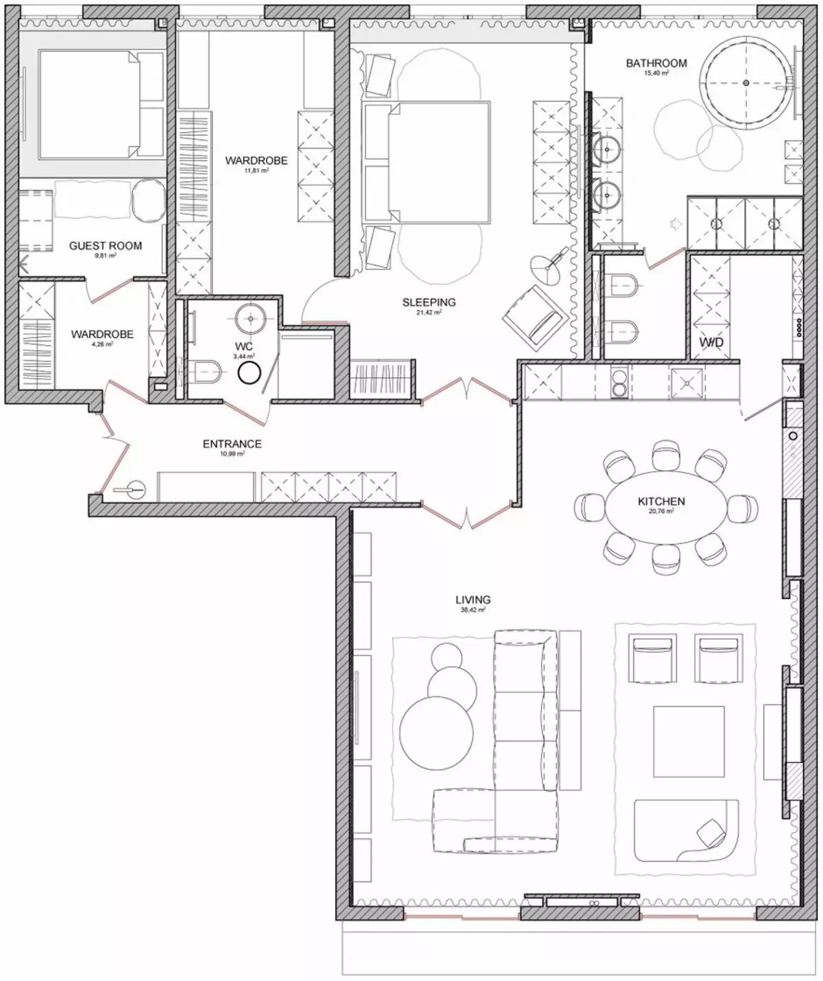 Unutrašnjost tjedna: Pariški apartman od ukrajinskih dizajnera