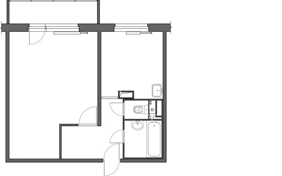 ESTUDIO APARTAMENTO PARA VIDA E TRABALLO: Como acomodar o necesario