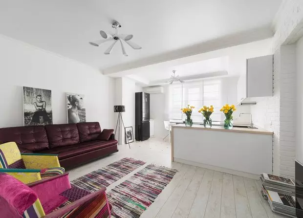 Foto: Loft Stil Stue, Innredning, Hjemmeinnredning, Malerier - Foto