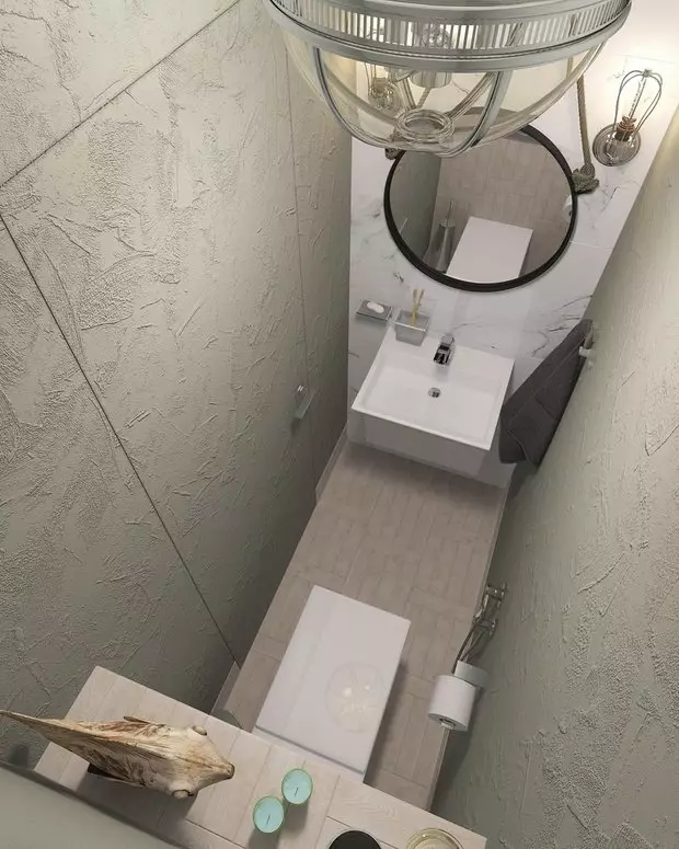 Foto: Bagno in stile moderno, cucina e sala da pranzo, corridoio, soggiorno, camera da letto, classico, loft, high tech, decorazioni per la casa, appartamento, casa, arredamento - Foto