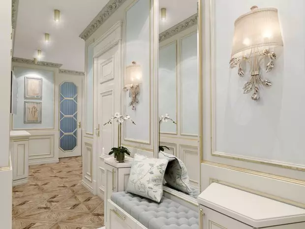 Լուսանկարը, Hallway Classic, Խոհանոցային եւ ճաշասենյակ, սանհանգույց, հյուրասենյակ, ննջասենյակ, ձեղնահարկ, ժամանակակից, բարձր տեխնոլոգիան, ինտերիերի դեկոր, տուն, տուն - լուսանկար