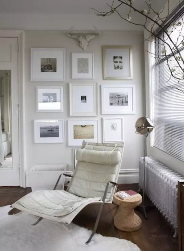 Photo: Scandinavian decor, interior decor, home decor, walls, paintings, posters - Photo