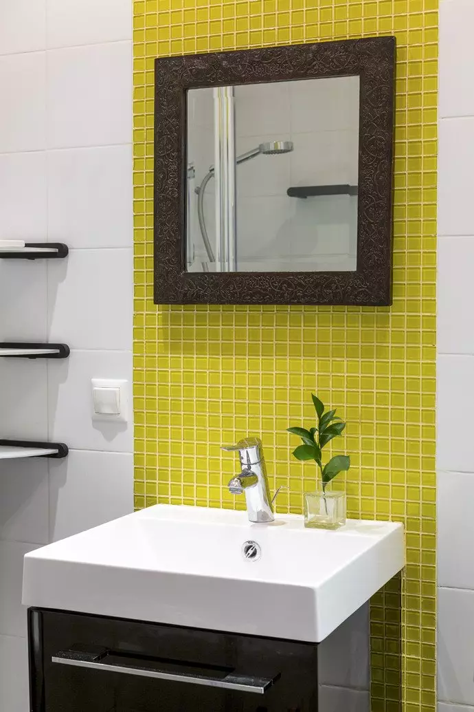 Foto: Baño en moderno, ecléctico, apartamento, casas e apartamentos, IKEA, proxecto da semana, remodelación, Moscova, ZARA Home - Foto