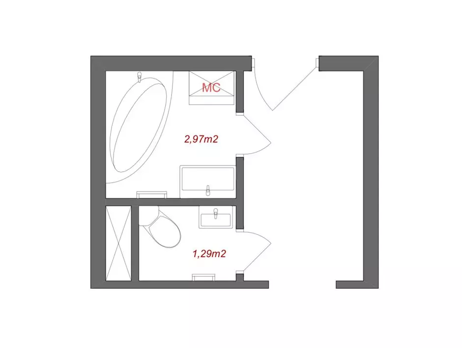 Foto: Planado laŭ stilo, banĉambro, loĝejo, renovigo, CA, panelo-domo, 1 ĉambro, ĝis 40 metroj, tatiana Krasikov - foto