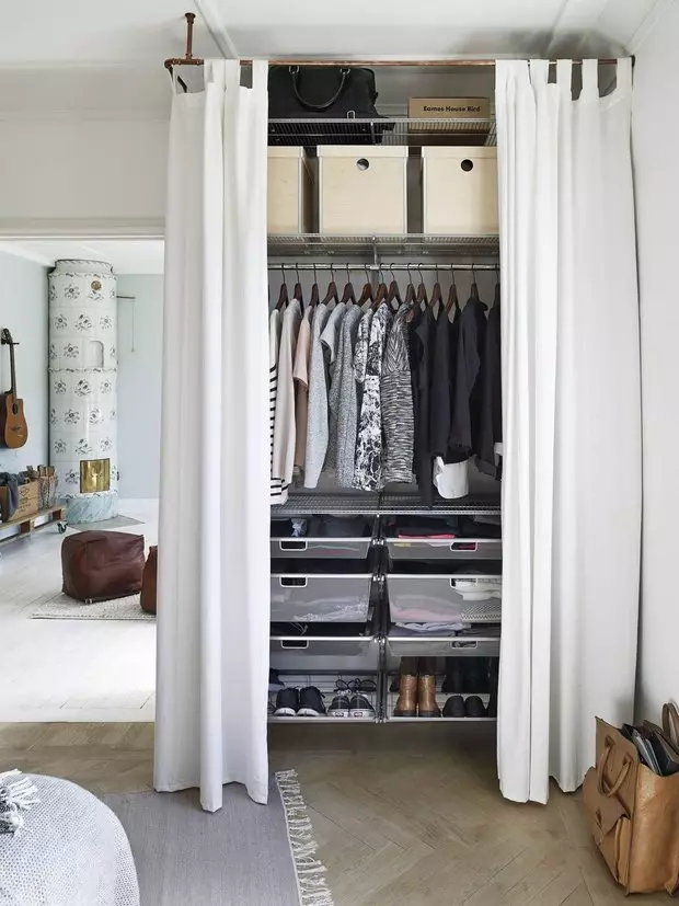 Photo: armoire en style scandinave, astuces, systèmes de rangement, armoire, armoire dans l'appartement, Olga Kulshova - Photo