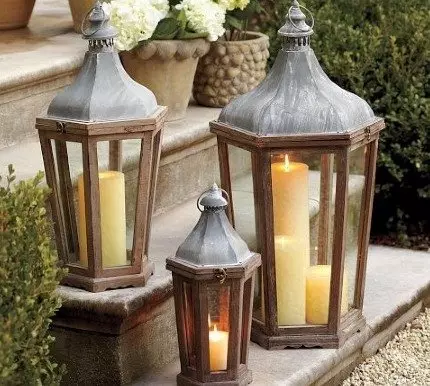 Photo: Furniture and light in Provence and Country style, interior decor, lighting, lamps - Photo