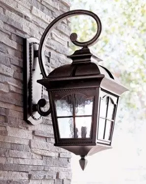 Photo: Kitchen and dining room in Provence and Country style, interior decor, lighting, furniture and light, lamps - Photo