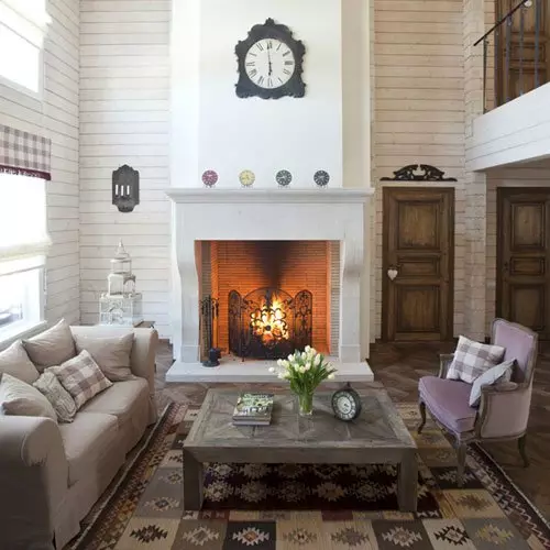 Foto: Woonkamer in Provence and Country Style, Classic, Modern, Binne-dekor, Klok, Home Decor - Foto