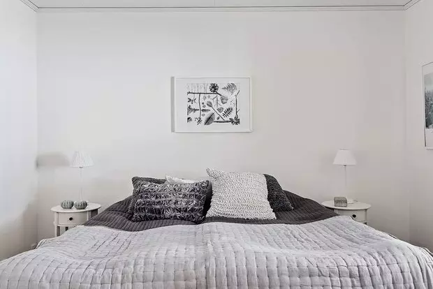 Foto: Kamar Tidur Minimalisme, Kamar Tidur, Kamar Liver, House, Stockholm, Cara nggawe swasana, 4 lan luwih, luwih saka 90 meter, foto