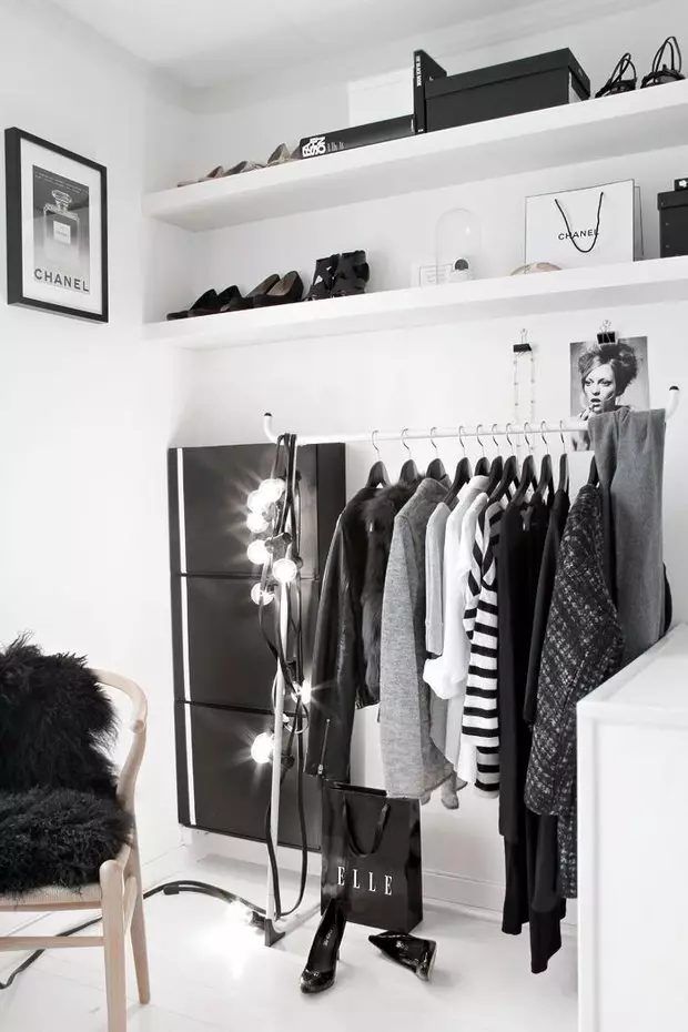 Photo: Wardrobe in style modern, minimalism, bedroom, interior decor, small apartment, apartment, tips - Photo