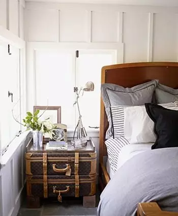 Foto: Dormitorio en estilo escandinavo, decoración de interiores, apartamento pequeno, apartamento, consellos - Foto