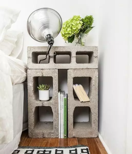 Photo: meubles et lumière dans le style loft, la chambre à coucher, la décoration intérieure, la table - photo