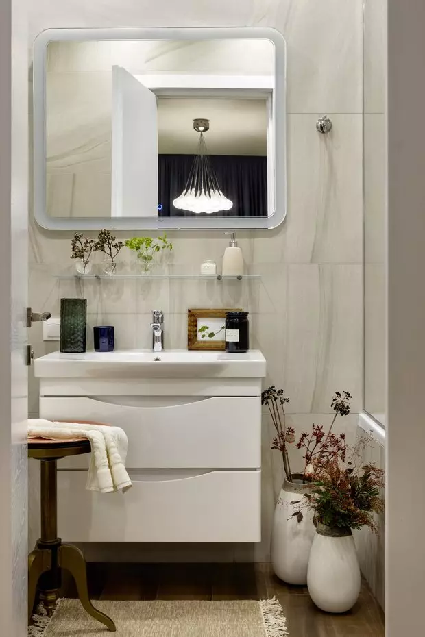 Foto: Bagno in stile moderno, arredamento interno - Foto