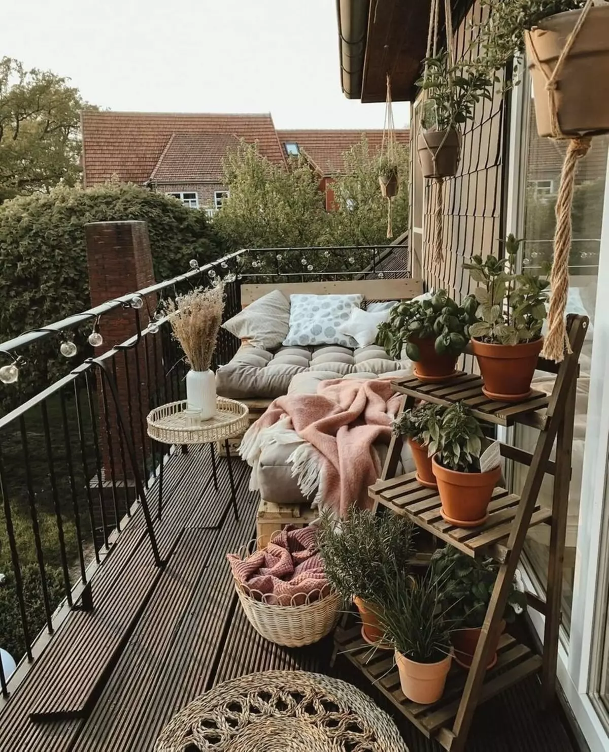 Foto: In styl, balkon, terras, wenke - foto