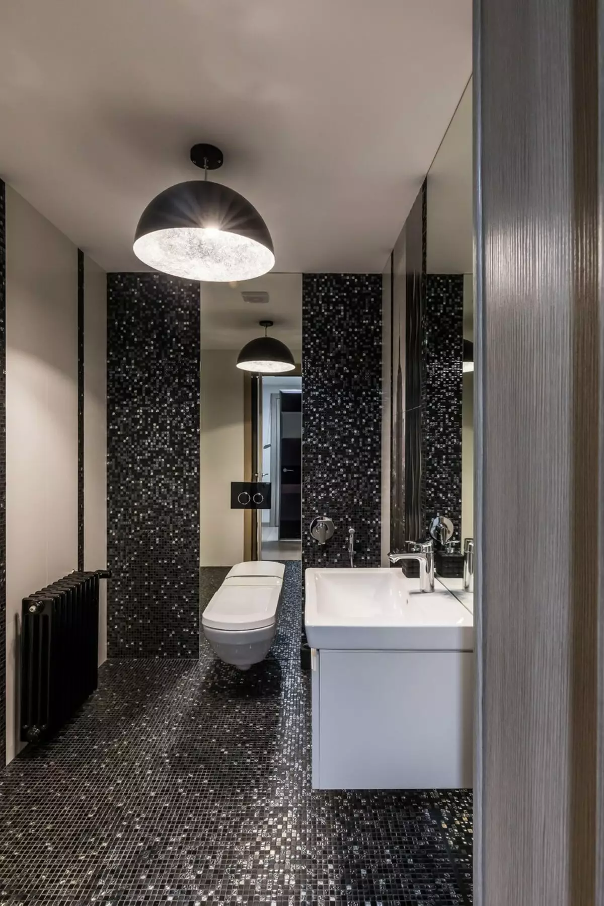 Photo: Salle de bain dans le style de moderne, maison, projet de la semaine, maison et cottage, 4 ou plus, plus de 90 mètres, Alice Svistunov, Bon-tonne - Photo