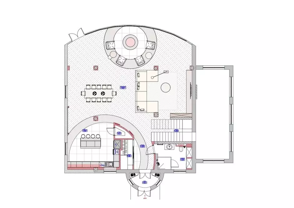 Photo: Planification de style, moderne, maison, projet de la semaine, maison et cottage, 4 ou plus, plus de 90 mètres, Alice Svistunov, Bon-tonne - Photo