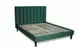 Bed Claire 180x200 green with lifting mechanism