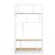 Maklla White Rack Light Stejar