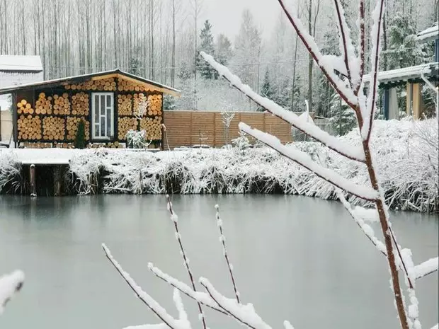 Photo: Dans le style, la maison, la maison et le chalet, comment construire une maison de campagne, des idées budgétaires pour la maison, la région de Léningrad, la petite maison, comment construire une maison - photo