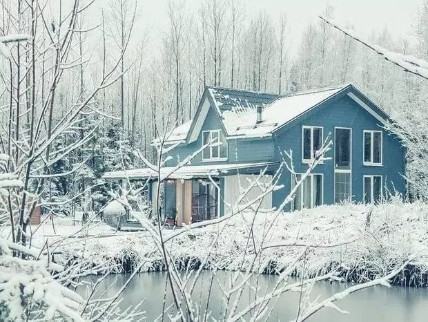 Photo: Dans le style, la maison, la maison et le chalet, comment construire une maison de campagne, des idées budgétaires pour la maison, la région de Léningrad, la petite maison, comment construire une maison - photo