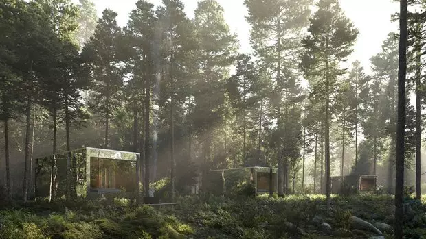 Vad ser spegelhus i Kanada, som sammanfogar med skogen | Läs nyheter från världen av inredning och inredning