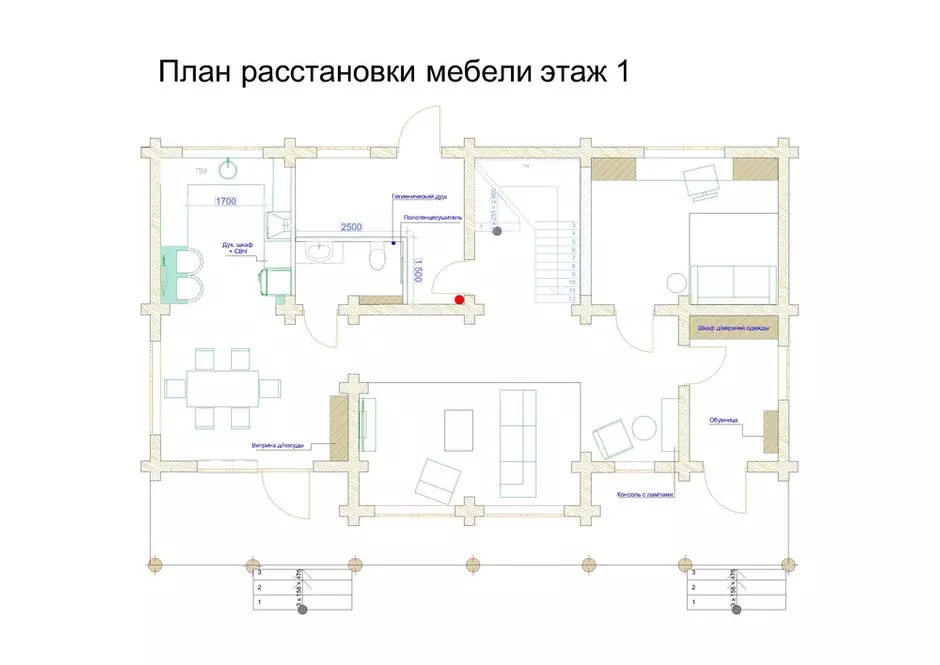 Снимка: Планиране в стил, къща, проект на седмицата, къща и вила, Ирина Василева, 4 или повече, повече от 90 метра, Йегаревск - снимка