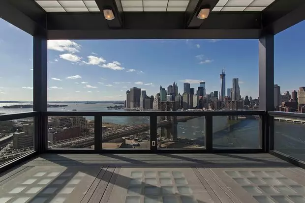 Foto: balkon, styl terasa moderní, interiérový výzdoba, byt, dům, domy a apartmány, new york, penthouse - foto