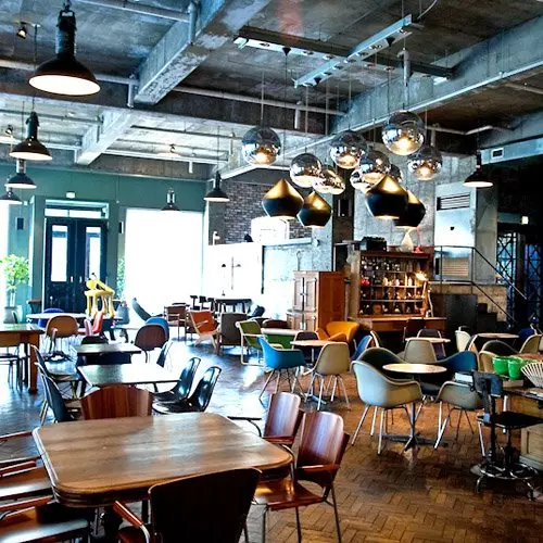 Foto: Gaya modern, Tom Dixon, omah lan apartemen, kutha, panganan, london, New York, Restoran, Kafe