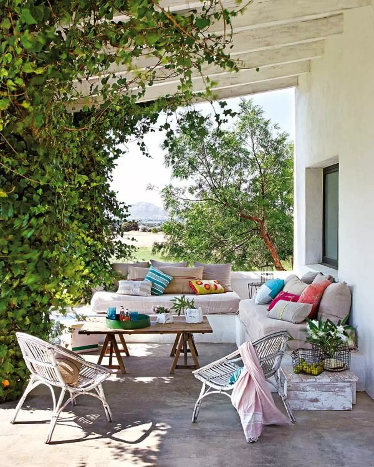 Photo: Provence et campagne Terrasse, Décoration d'intérieur, Maison, Architecture, Conseils, Chalet, Chalet, Maison et Cottage - Photo