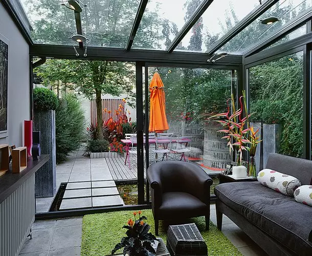 Photo: Terrasse moderne, Décoration d'intérieur, Home, Architecture, Conseils, Cottage, Chalet, Maison et Cottage - Photo