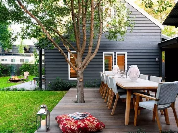 Photo: Terrasse scandinave, Décoration d'intérieur, Maison, Architecture, Conseils, Cottage, Chalets, Maison et Cottage - Photo