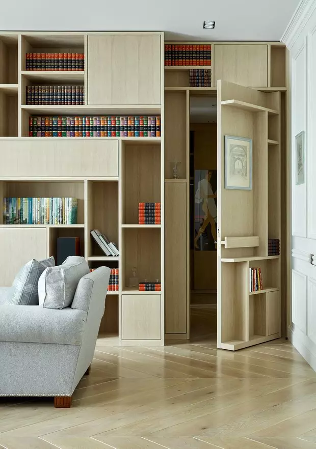 Portas secretas no interior: 8 ideas