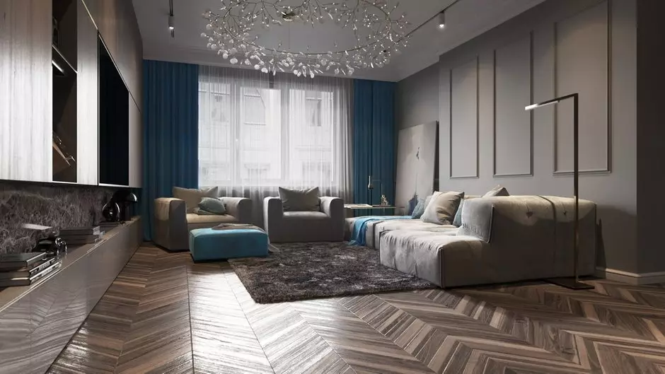 Comment créer un intérieur avec le caractère: Appartement Projet à Minsk