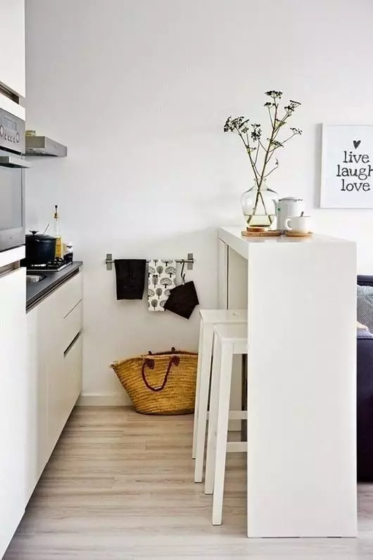 Photo: Dans le style, petit appartement, astuces, beindesign, design de petite taille, mise en page d'un petit appartement - Photo