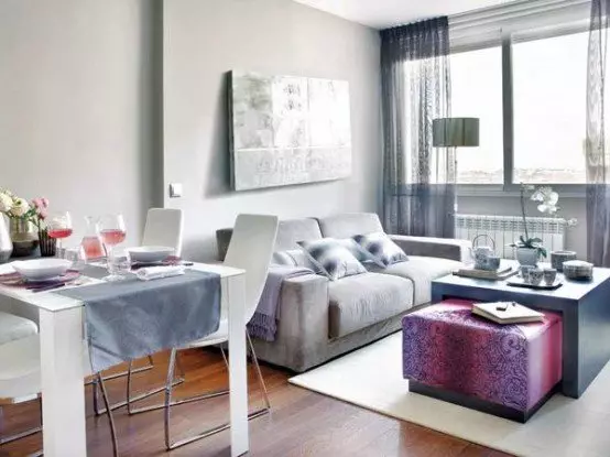 Photo: Dans le style, petit appartement, astuces, beindesign, design de petite taille, mise en page d'un petit appartement - Photo