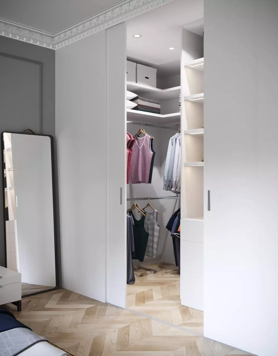 Gratuite: Armoire Dans Style Moderne, Eclectique, Appartement, Miele, Projet de la semaine, Minsk, Stalinka, 3 chambres, 60-90 mètres, Nota Bene - Photo