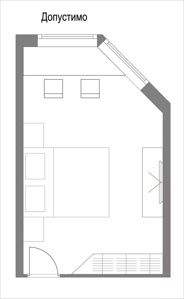 Photo: Planning in style, small apartment, tips, redevelopment, Nikita Morozov, Km Studio, Cope-M-sail, 1 Bedroom apartment in Cope-M-sail, errors in planning small-sized - Photo