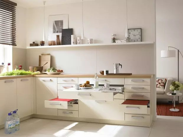 Gratuite: Cuisine et salle à manger Dans Moderne, Petite-taille Appartement, Conseils, Studio de design d'intérieur "Pavel Polynov", Pavel Polynov, Idées de petite taille - Photo