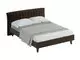 Nữ hoàng Anastasia Dark Brown Bed 160x200