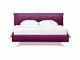 Reine anastasia l 160x200 lit violet couleur