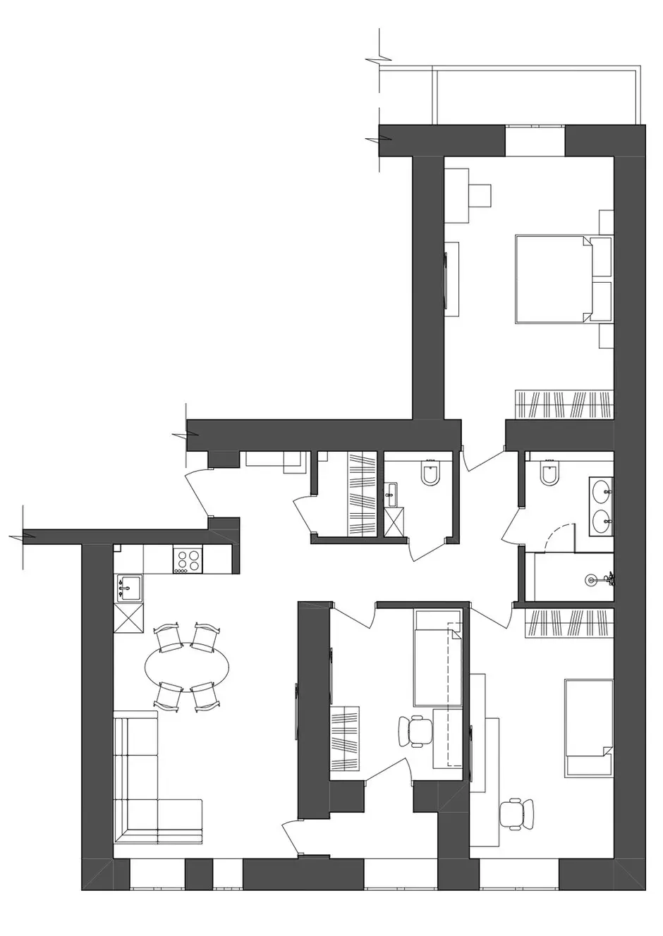 Planifier avec l'arrangement de meubles