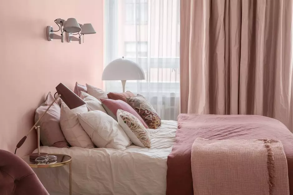 Litrato: kwarto sa Provence ug Estilo sa nasud, Dekorasyon sa Interior, Mga Tip, Tikkurila, Kumina sa Claude Cardier, Claude 2019, Irina Hanhiseo, Susanna Björklund, Miriam Barrio, Moteksto nga Design Studio, Nooks, Casa Colombo, Flamingo - Photo