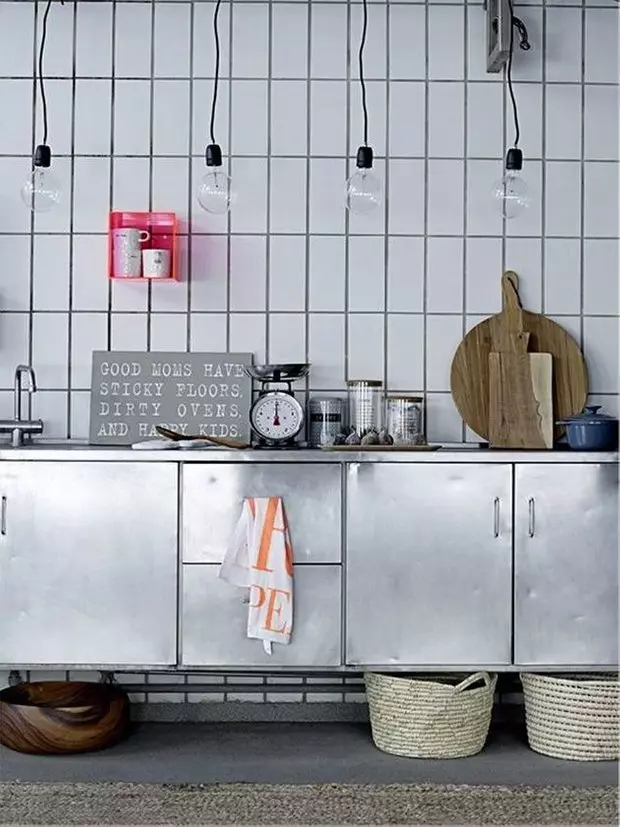 Foto: con estilo, decoración, consejos, reparación en la práctica, apartamento acogedor, Natalia Preobrazhenskaya, Tile Cabanchik en la cocina, Tile Cabanchik en el baño, cómo colocar un azulejo - Foto