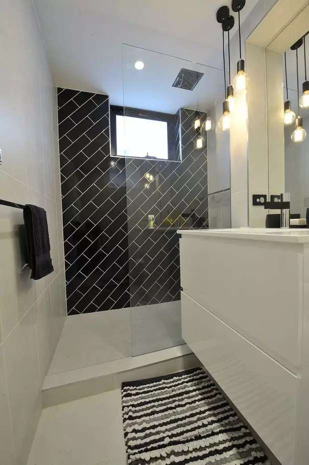 Foto: con estilo, decoración, consejos, reparación en la práctica, apartamento acogedor, Natalia Preobrazhenskaya, Tile Cabanchik en la cocina, Tile Cabanchik en el baño, cómo colocar un azulejo - Foto