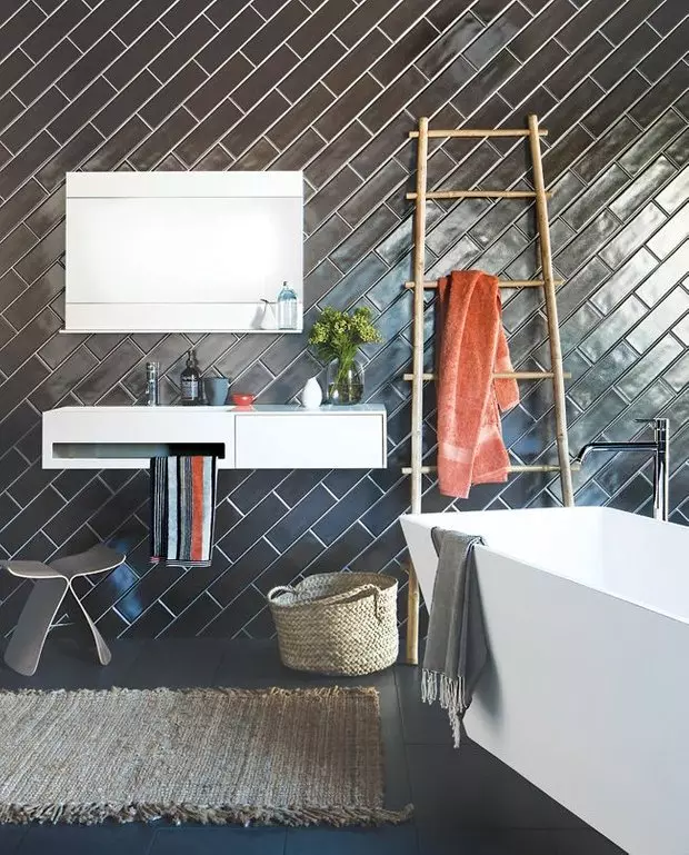 Foto: con estilo, decoración, consejos, reparación en la práctica, apartamento acogedor, Natalia Preobrazhenskaya, Tile Cabanchik en la cocina, Tile Cabanchik en el baño, cómo colocar un azulejo - Foto