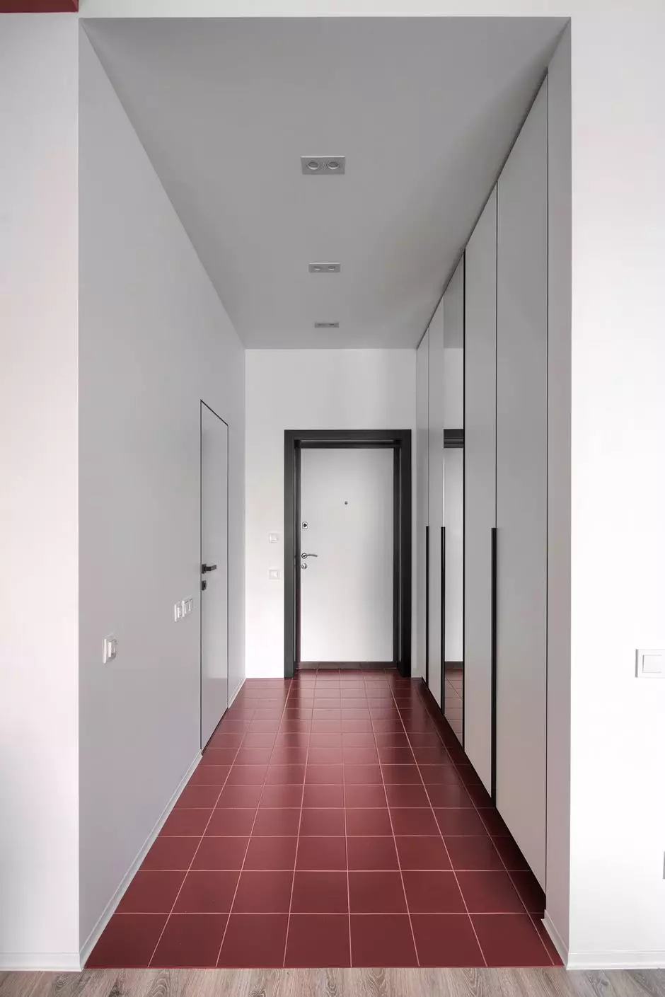 Foto: Salón de entrada en estilo Minimalismo, moderno, apartamento, estudo, proxecto da semana, Kiev, 40-60 metros, Brothers Lauri - Foto