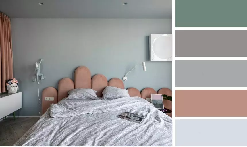 Foto: em estilo, quarto, guia, gama de cores para quarto, esquemas de cores para interior, anastasia kovalchuk, anna hakobyan, lauri irmãos, victoria skorobogatko - foto