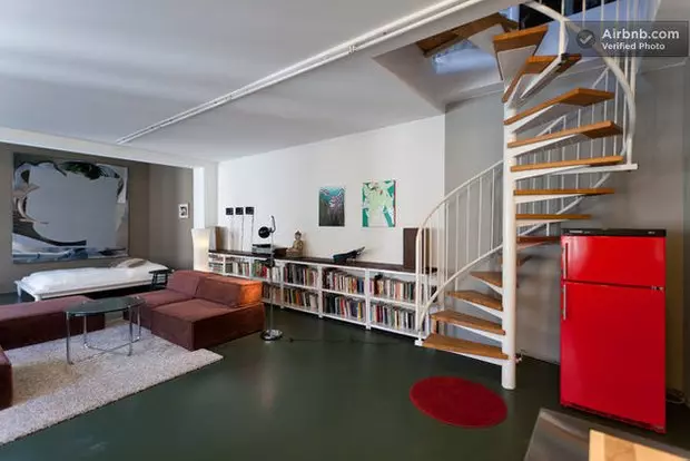 Photo: Loft style, interior decor, apartment, houses and apartments, airbnb - Photo