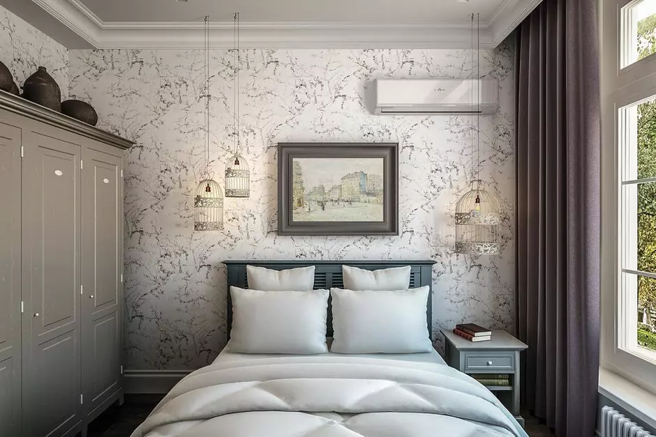 Photo: Provence and Country bedroom, classic, project of the week, house and cottage, Moscow region, Townhouse, Dmitry Kgorodsky, Victoria Kgorodskaya, Lab21Studio, Duplex - Photo