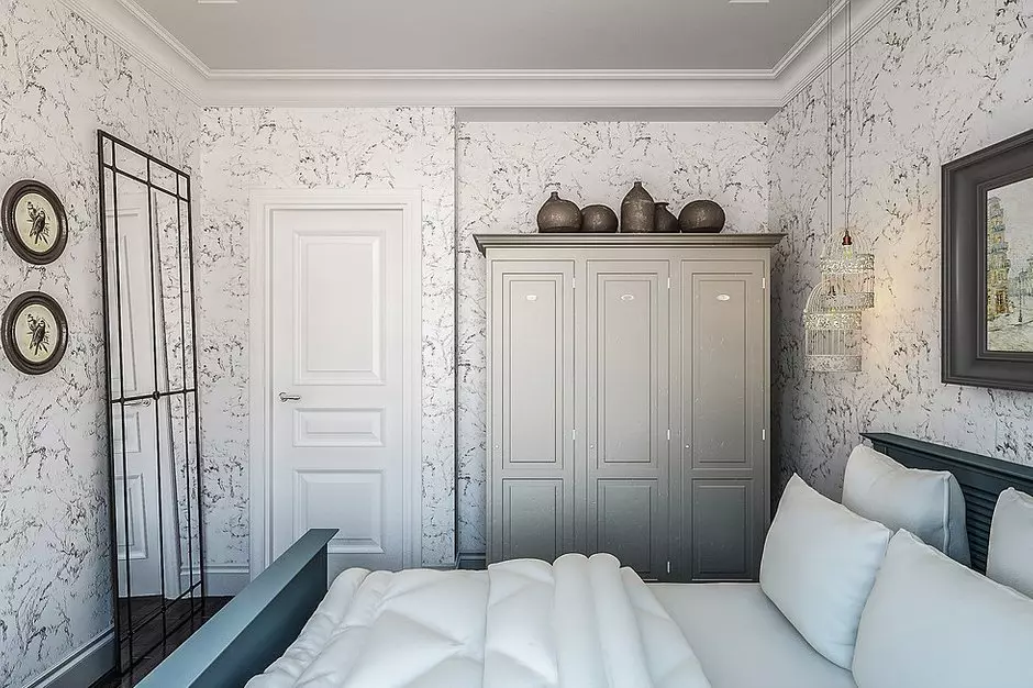 Photo: Provence and Country bedroom, classic, project of the week, house and cottage, Moscow region, Townhouse, Dmitry Kgorodsky, Victoria Kgorodskaya, Lab21Studio, Duplex - Photo